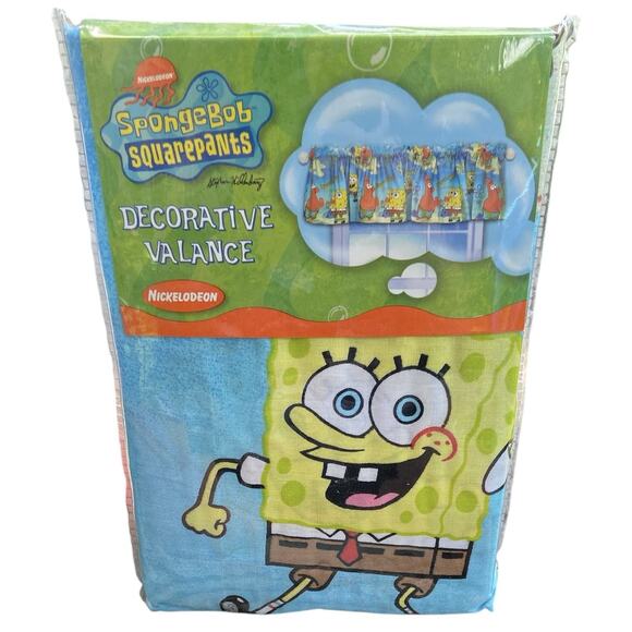 Nickelodeon | Accents | Vintage Spongebob Squarepants 203 Valance ...